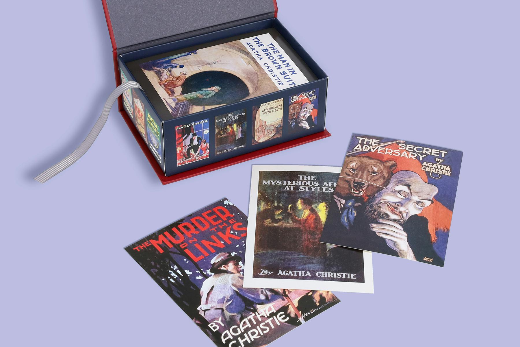 Agatha Christie Classic Book Covers: 100 Postcards - Agatha Christie