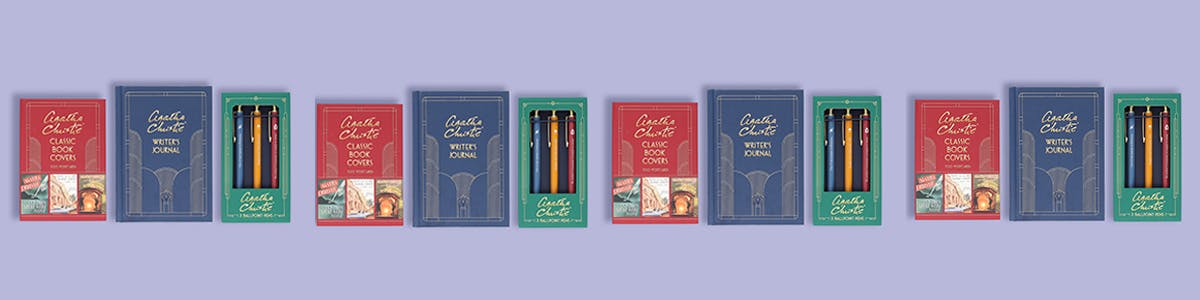 Agatha Christie Classic Book Covers: 100 Postcards - Agatha Christie