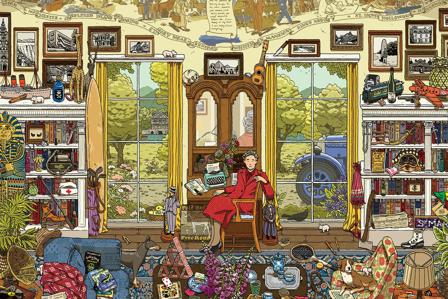 Q&A with Ilya Milstein, illustrator of The World of Agatha Christie ...