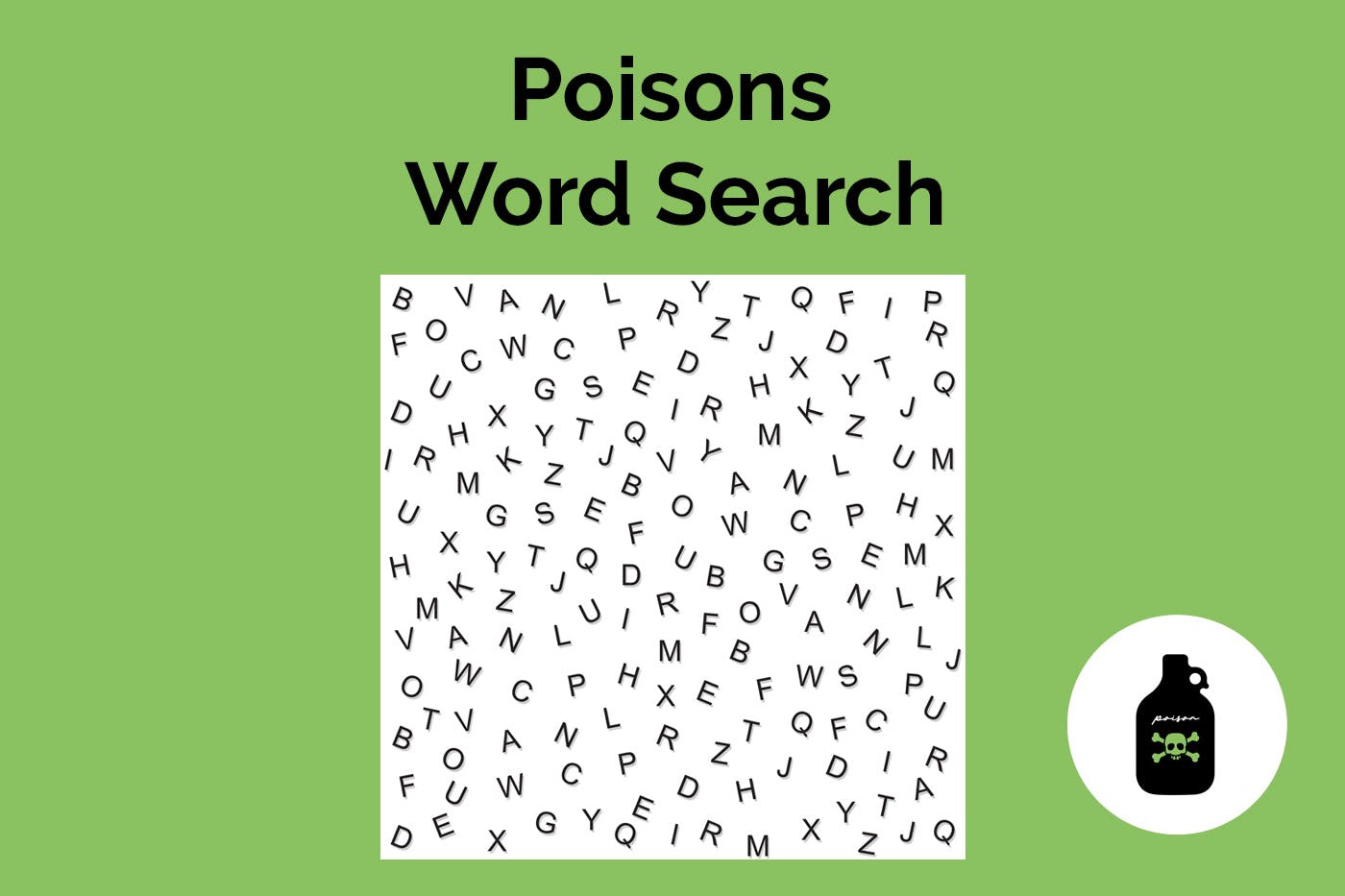 Poison: A Puzzle - Agatha Christie