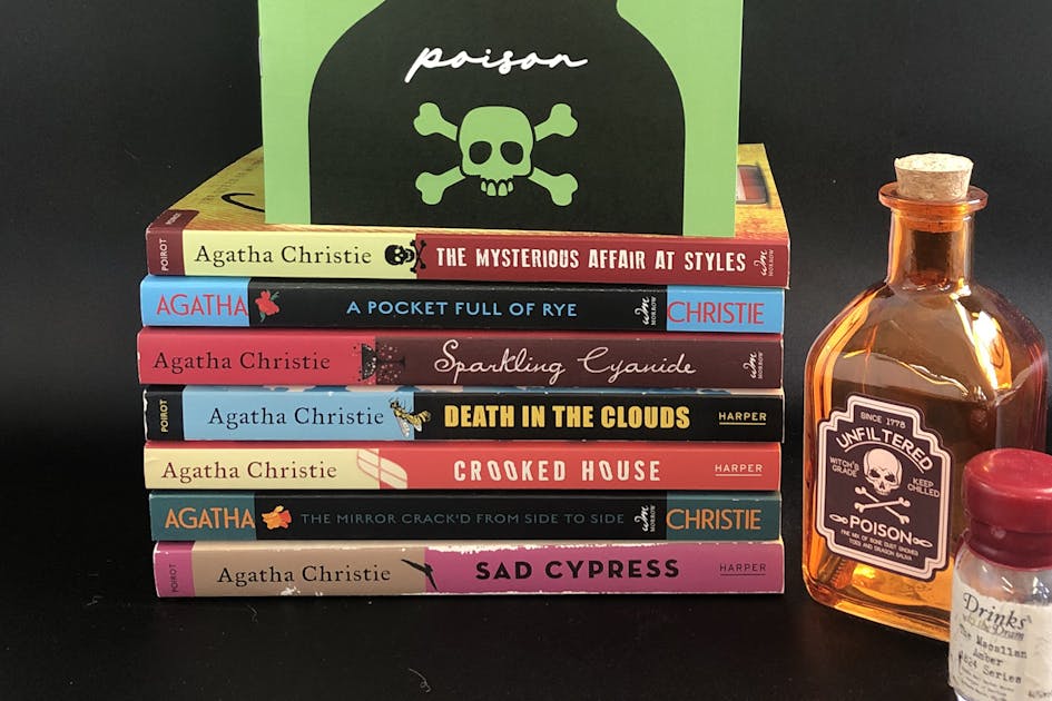 10 Books Featuring Poison - Agatha Christie (UK)