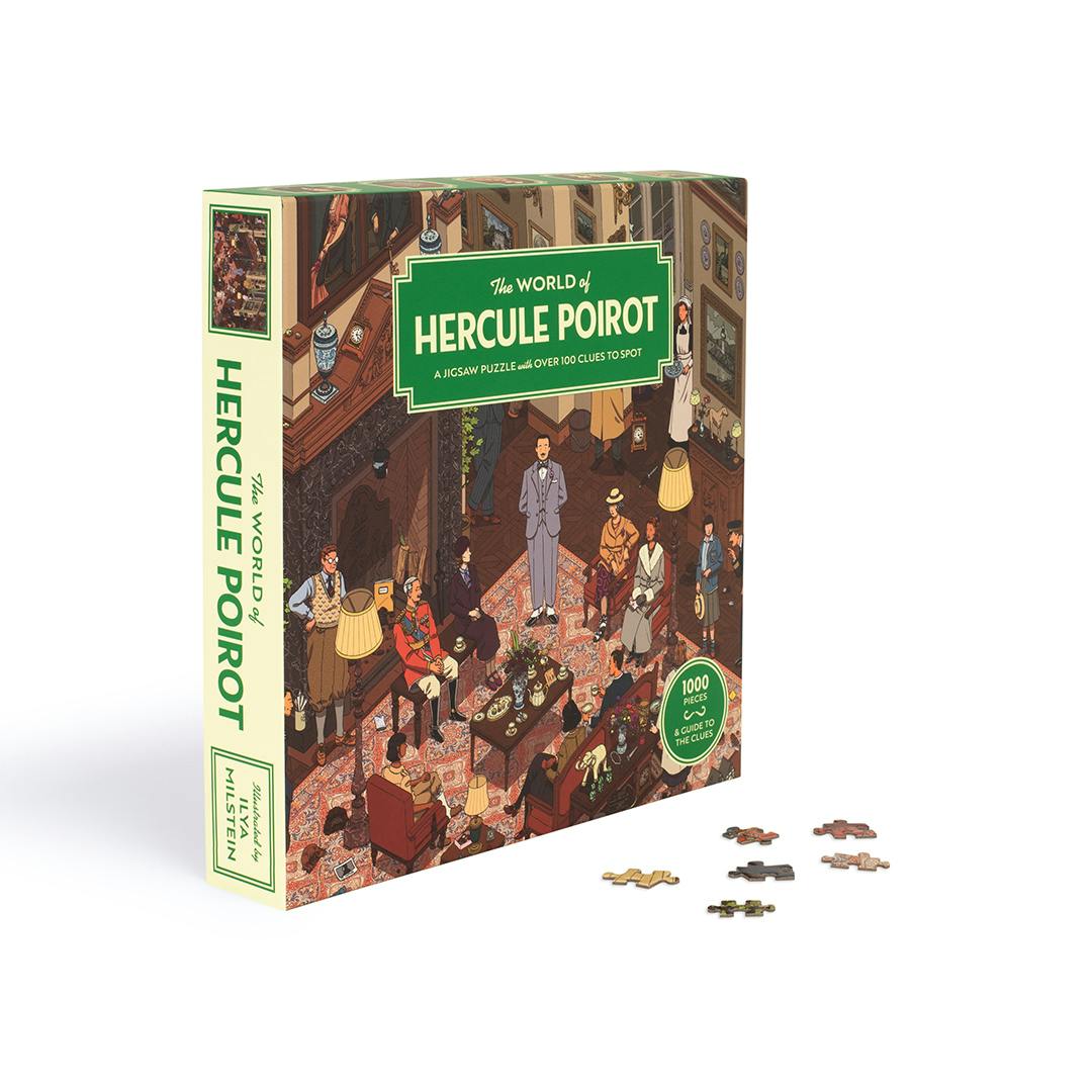 The World of Hercule Poirot: A 1000 Piece Jigsaw Puzzle - Agatha ...