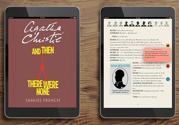 Samuel French Release First ePlay of its kind - Agatha Christie (UK)
