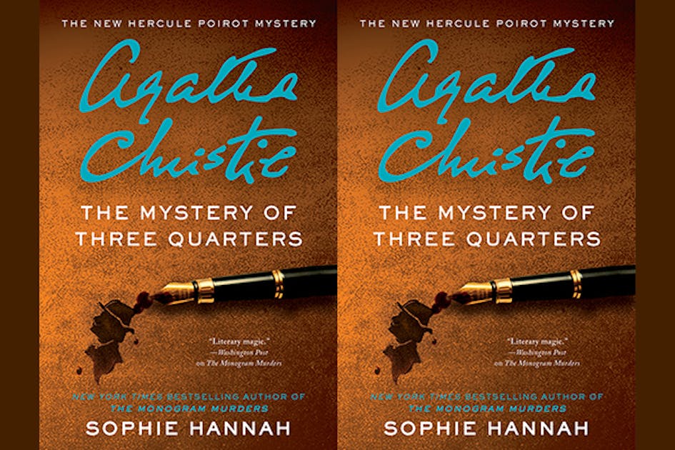 The Mystery of Three Quarters – US cover reveal - Agatha Christie